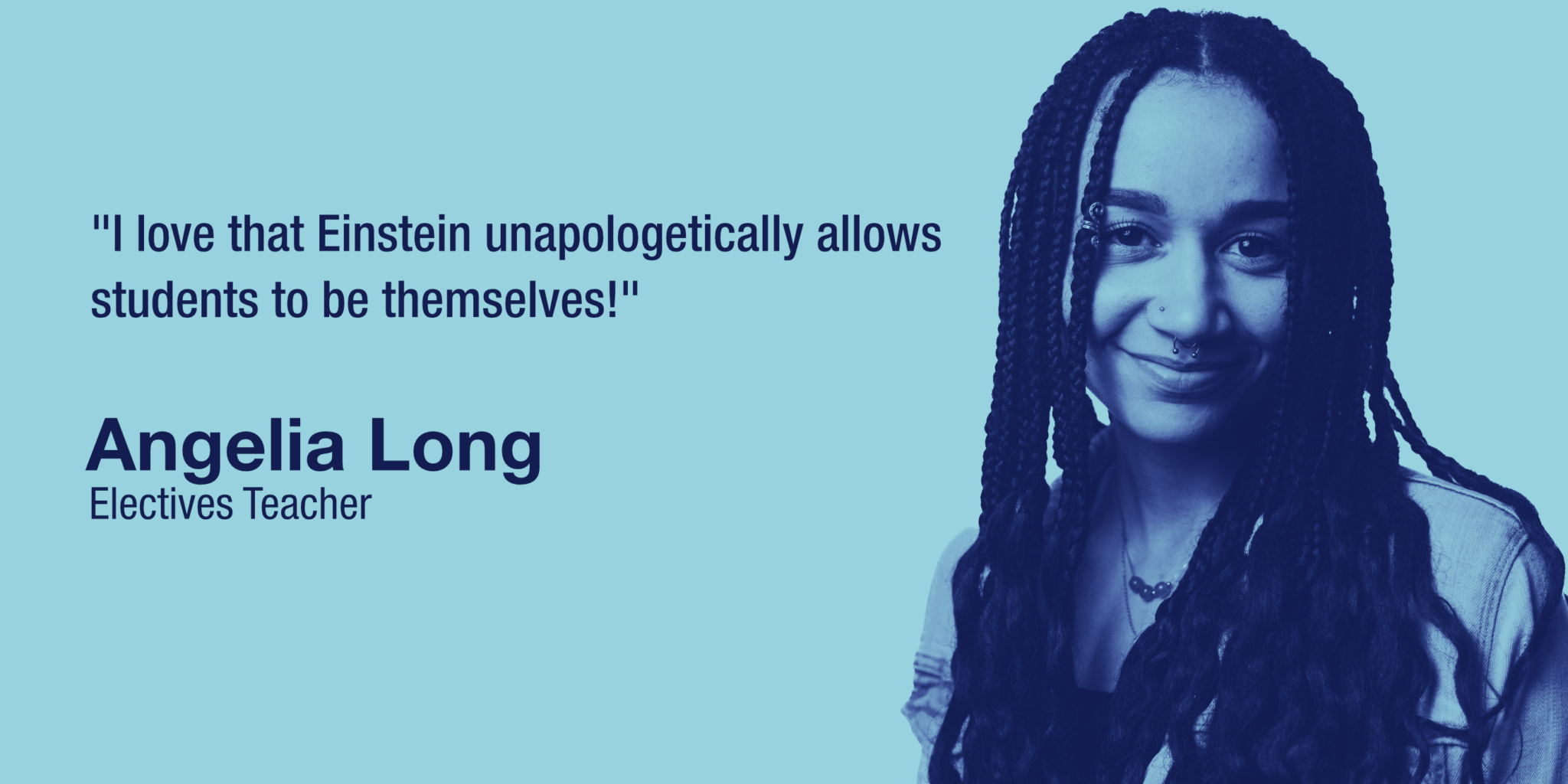 This Week's Staff Spotlight, Angelia Long - The Einstein School