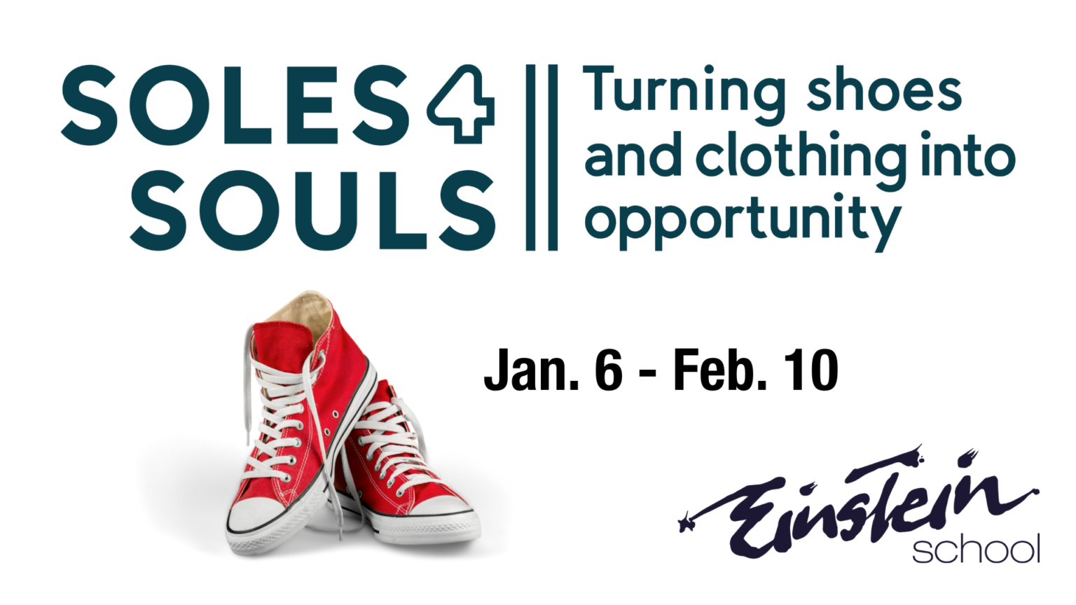 Soles4Souls Donation Drive Begins - The Einstein School