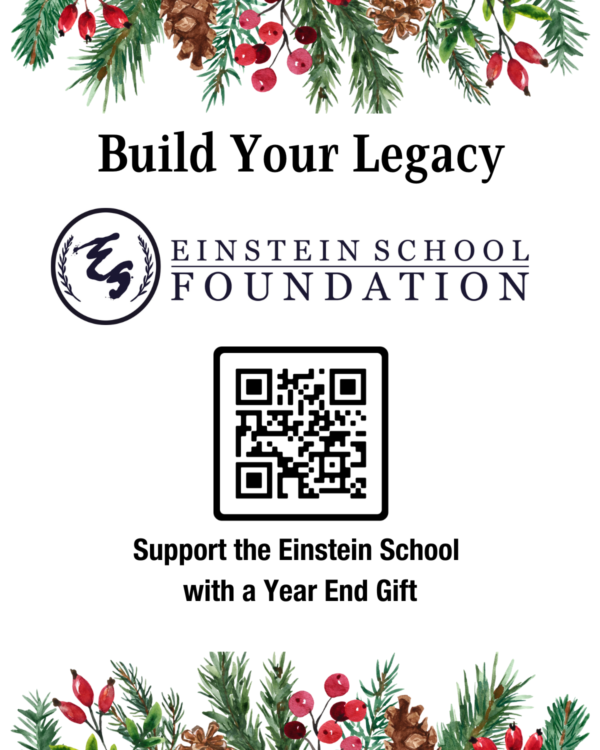 Support Einstein with a Year End Gift! - The Einstein School